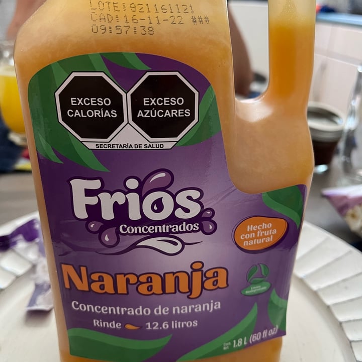 Fríos concentrados Concentrado De Naranja Review | abillion