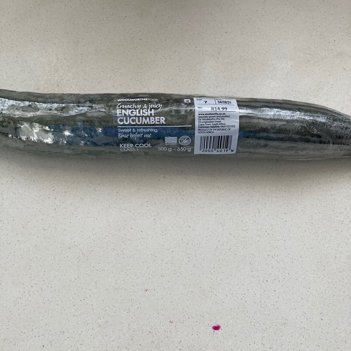 Woolworths Food English cucumber Review | abillion
