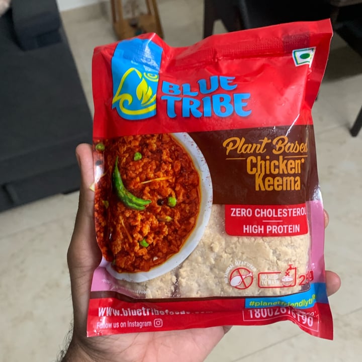 Blue tribe Plant Based Chicken Keema Review | abillion