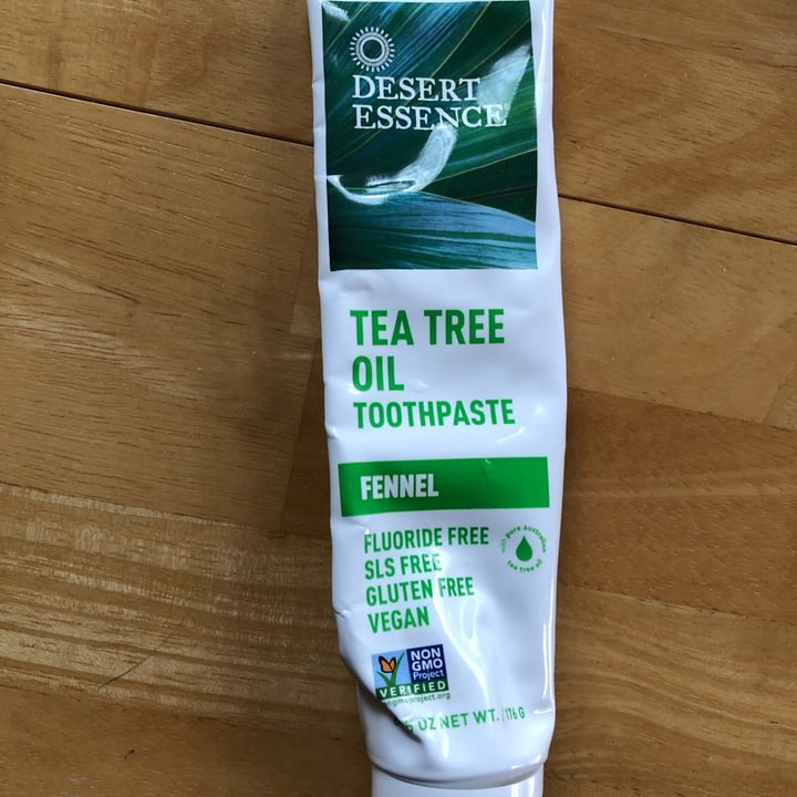 Desert Essence Tea tree oil toothpaste Fennel Review | abillion