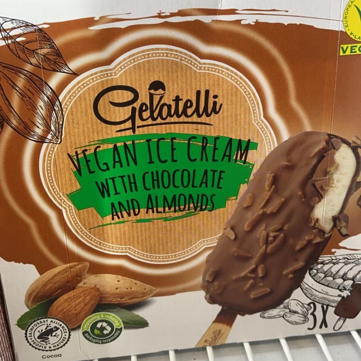 Gelatelli Vegan Ice Cream with Chocolate and Almonds Review | abillion