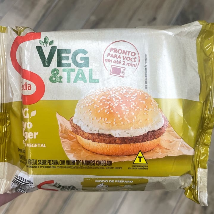 Sadia Sanduíche Vegetal sabor Picanha Review | abillion