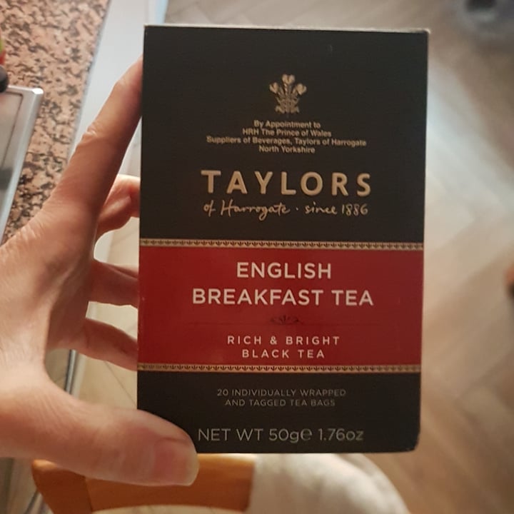 Taylor's English breakfast tea- black tea Review | abillion