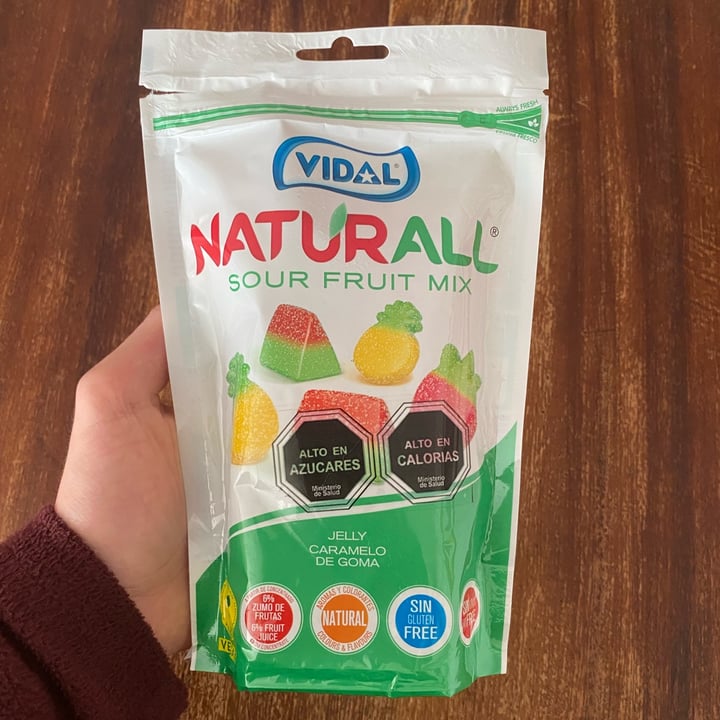 Vidal Naturall sour fruit mix Review | abillion