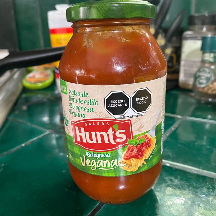 Hunt's Boloñesa vegana Review | abillion