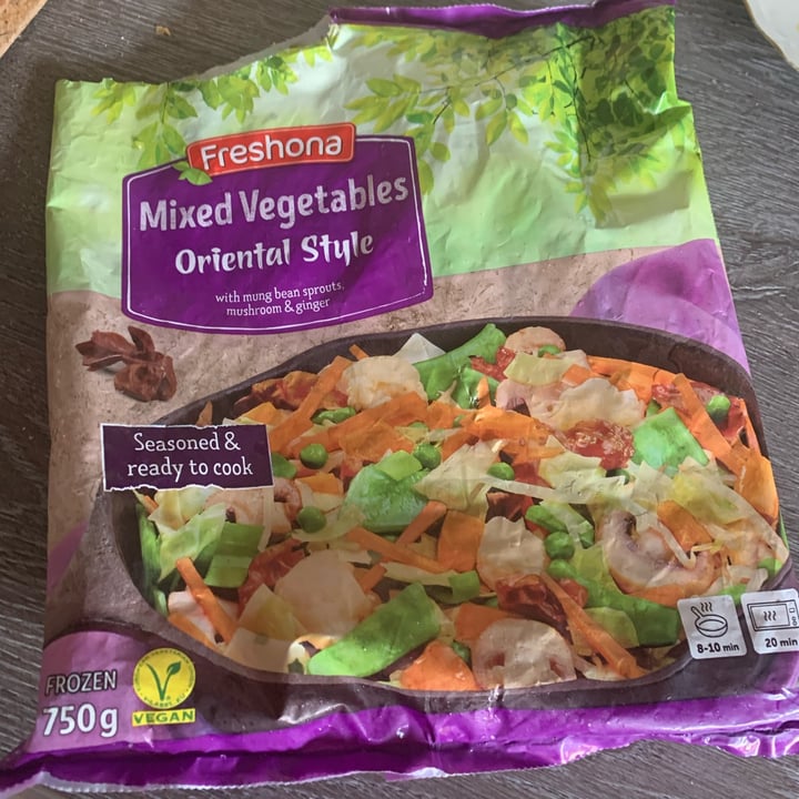 Freshona Mixed vegetables Oriental Style Review | abillion
