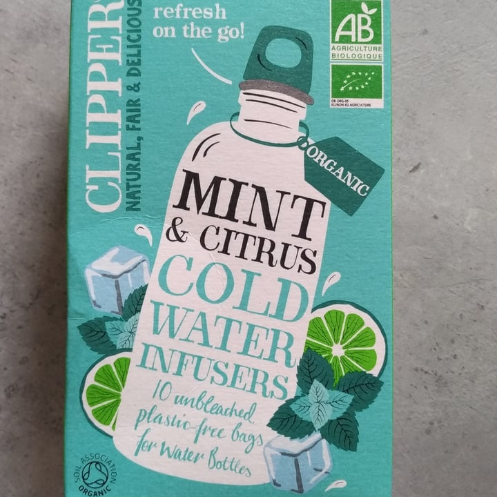 Clipper Mint & Citrus cold water infusers Review | abillion