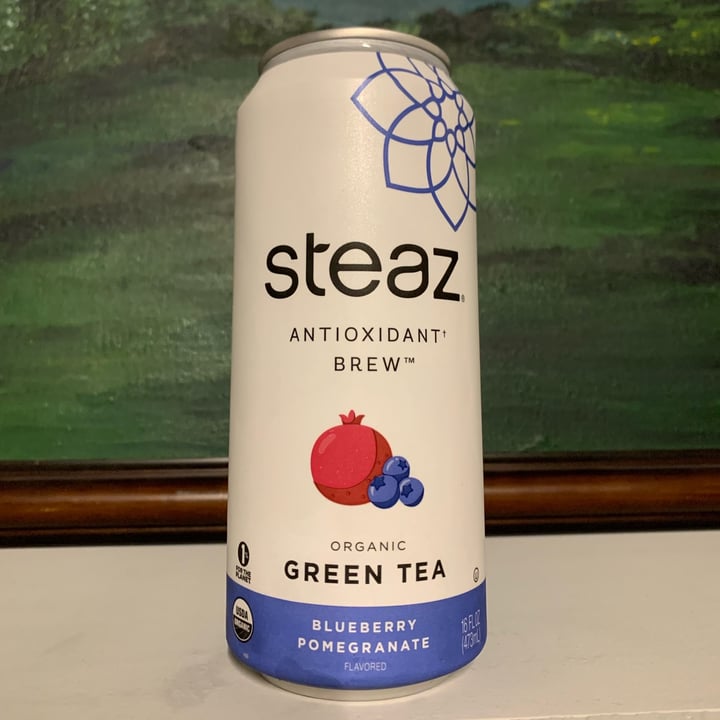 Steaz Blueberry Pomegranate Green Tea Review | abillion