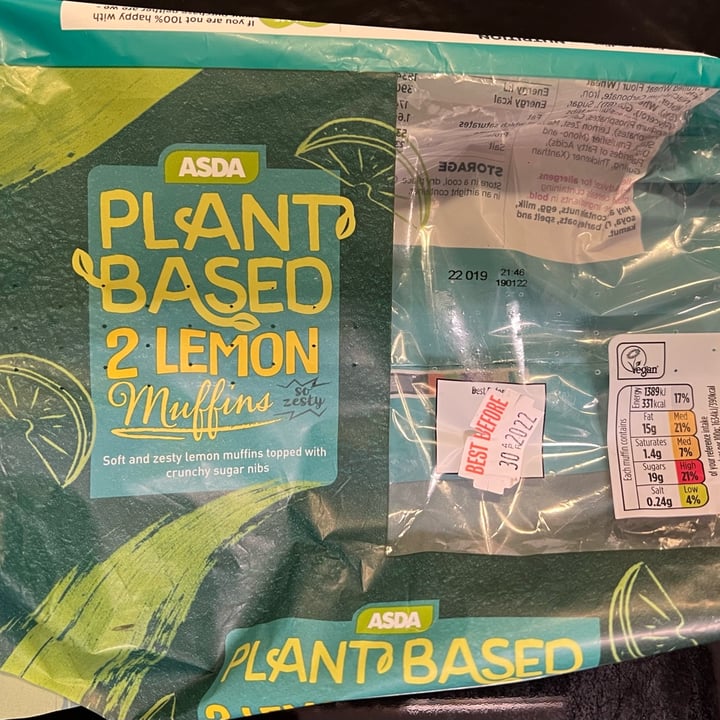 ASDA Lemon muffins Review | abillion
