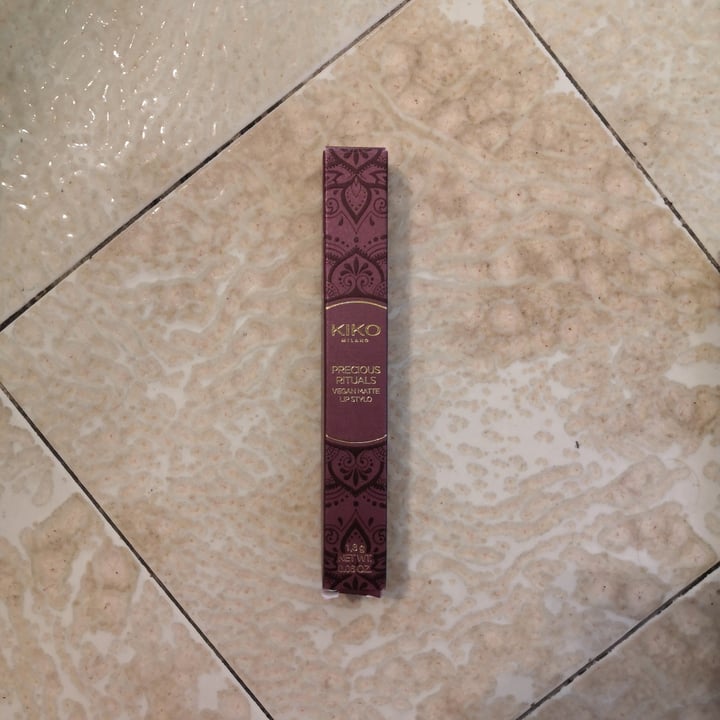 Kiko Milano Precious rituals vegan matte lip stylo n 6 Review | abillion