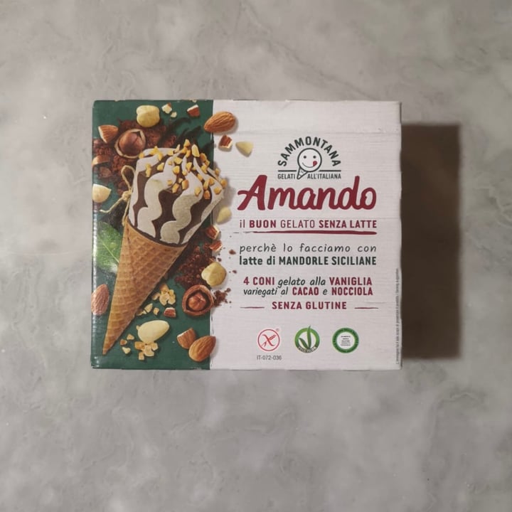 sammontana amando Coni gelato alla vaniglia variegati al cacao e nocciole Review | abillion