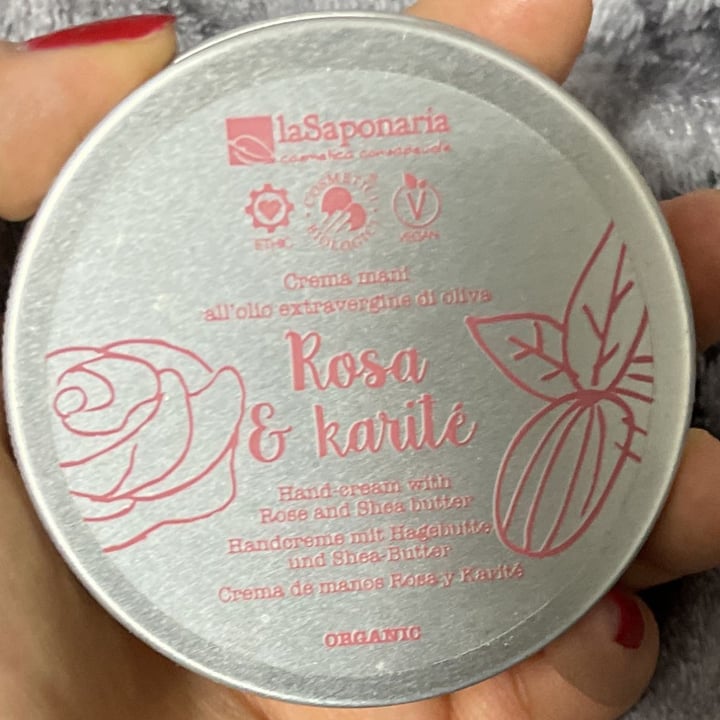 La Saponaria Crema mani Rosa & Karité Review | abillion