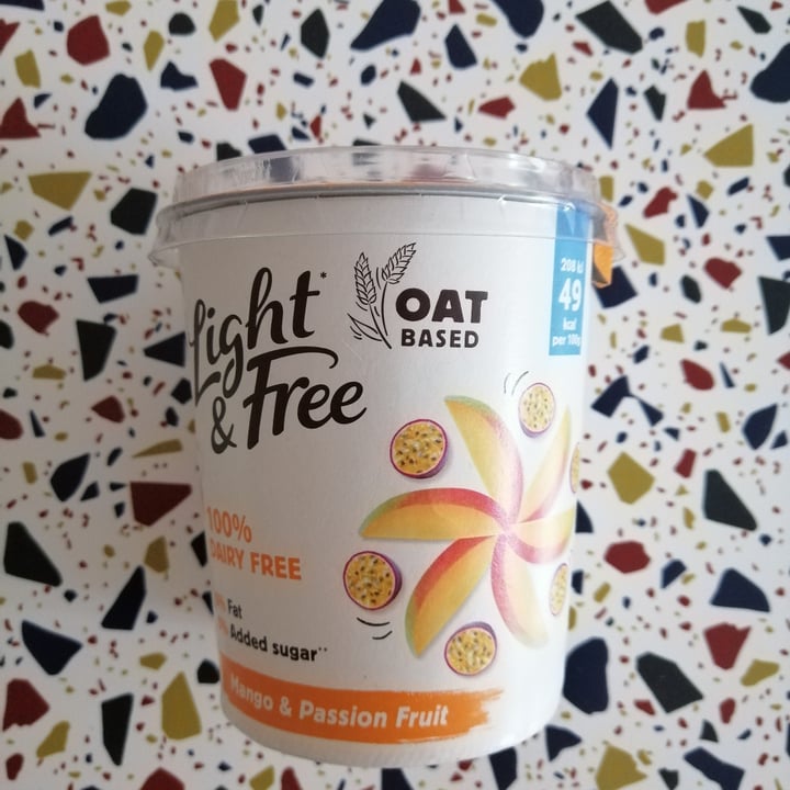 Light and Free Oat Based Mango and Passionfruit Yoghurt Review | abillion