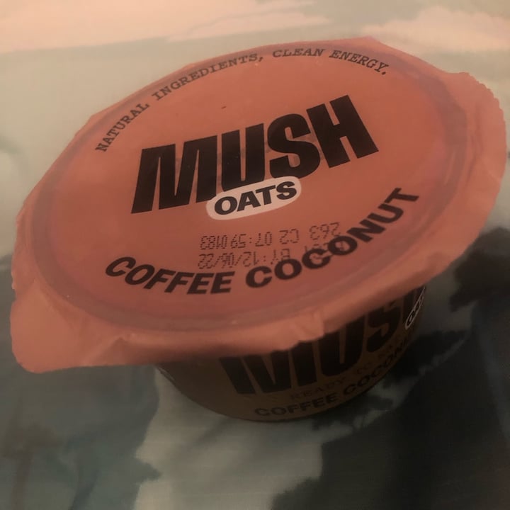 Mush Overnight Oats Coffee coconut Review | abillion