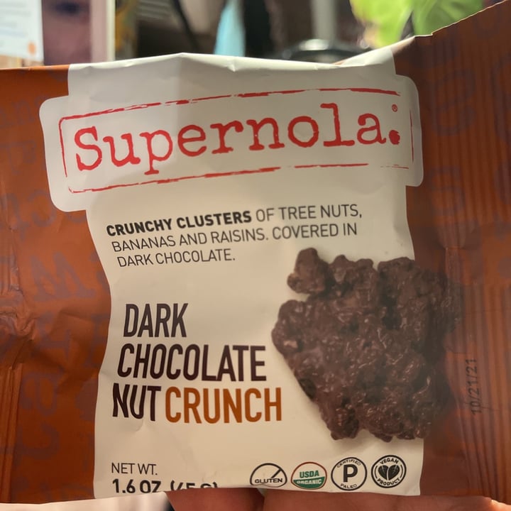 Supernola Dark chocolate nut crunch Review | abillion