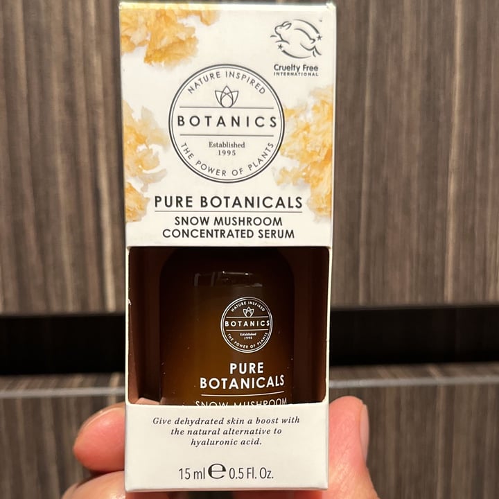 Botanics Snow Mushroom Serum Review | abillion