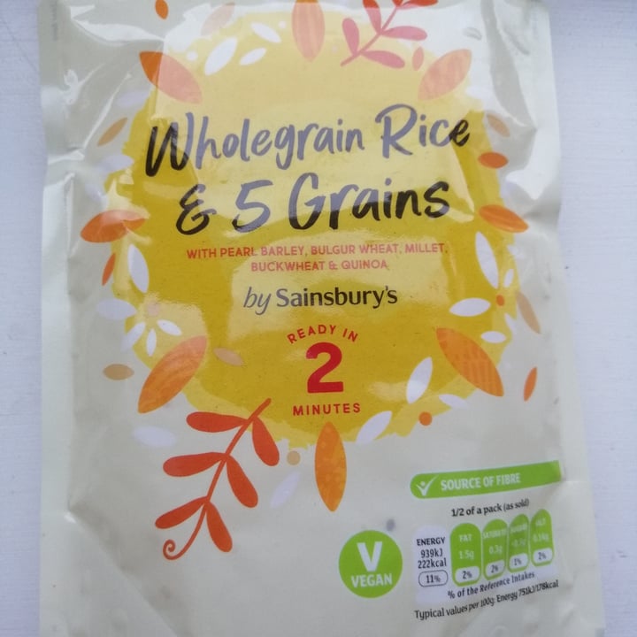 Sainsbury's Wholegrain Rice & 5 Grains Review | abillion