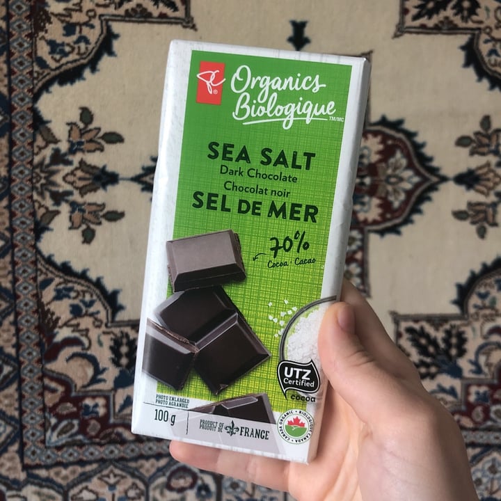 President's Choice Sea Salt Dark Chocolate Review | abillion