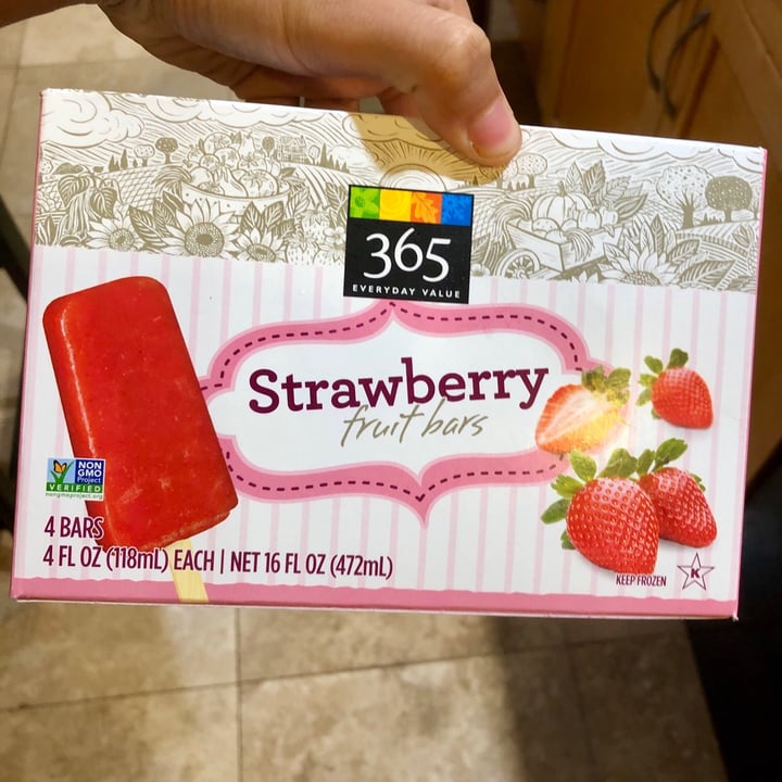 365 Whole Foods Market Strawberry fruit bars Review | abillion