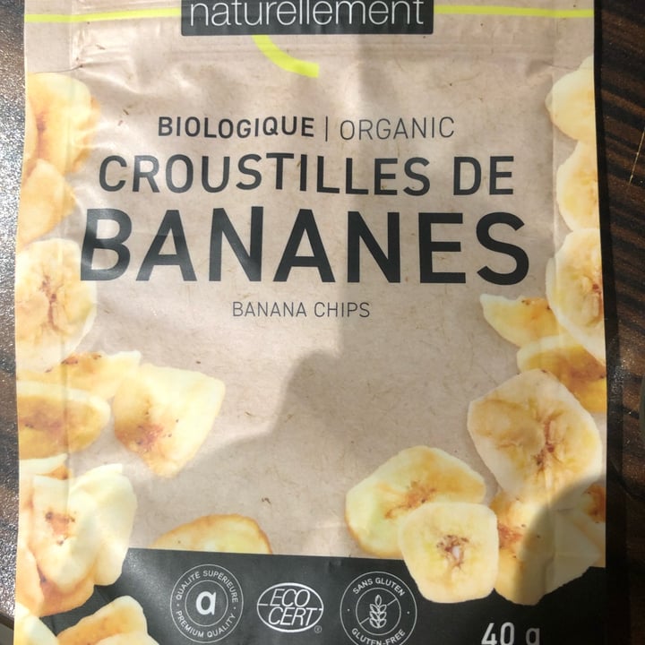 Naturellement Bio organic banana chips Review | abillion