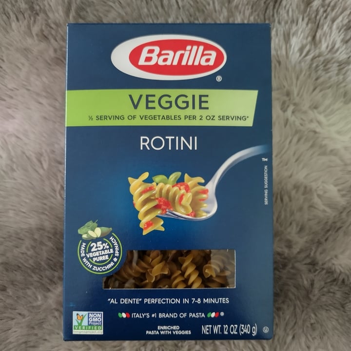 Barilla Veggie Rotini Review | abillion