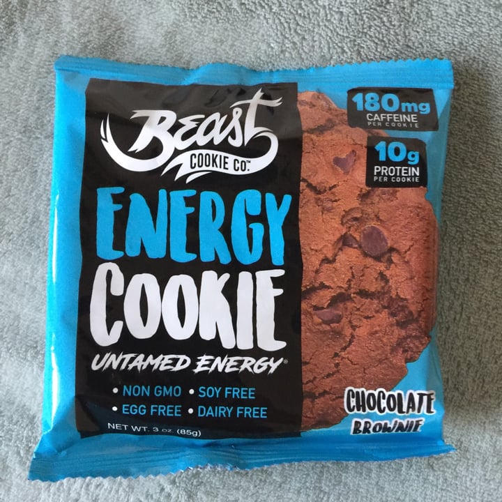 Beast Cookie Co. Chocolate Brownie Protein Cookie Review | abillion