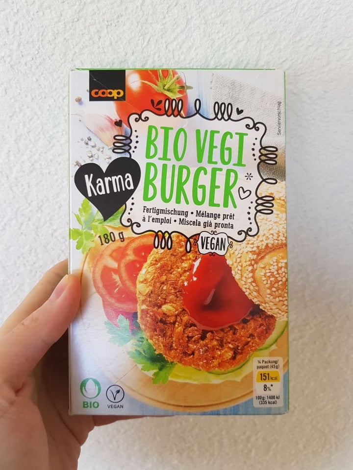 Karma Bio veggie burger Review | abillion
