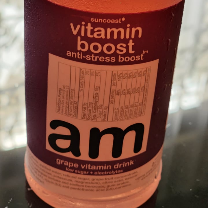 suncoast vitamin boost d-ssentials Grape Vitamin Drink Review | abillion