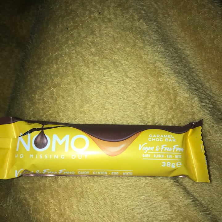 NOMO Caramel Chocolate Bar Review | abillion