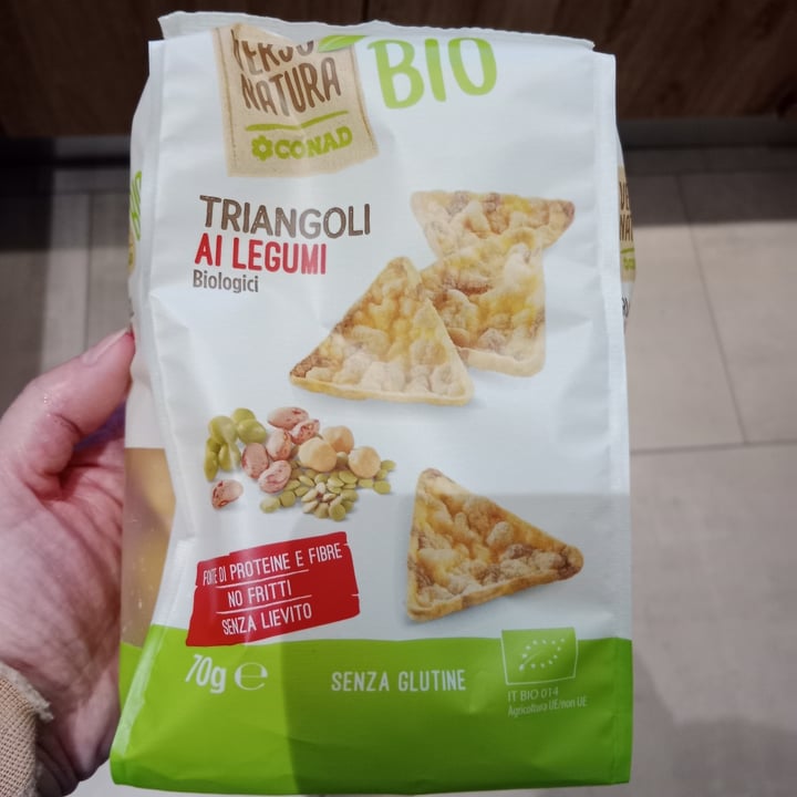 Verso Natura Conad Veg Triangoli ai legumi biologici Review | abillion