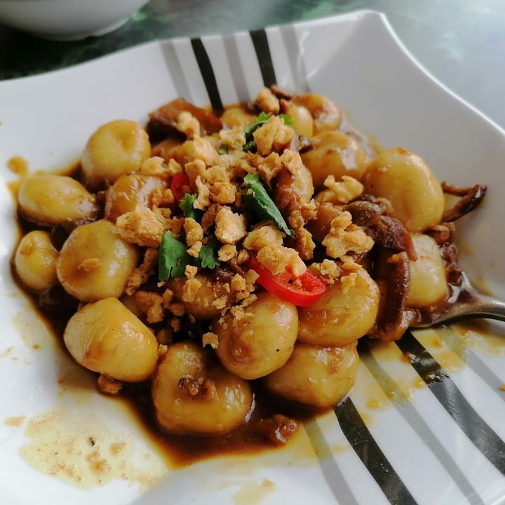 Nature Vegetarian Delights Hougang, Singapore Stir Fry Yam Abacus ...
