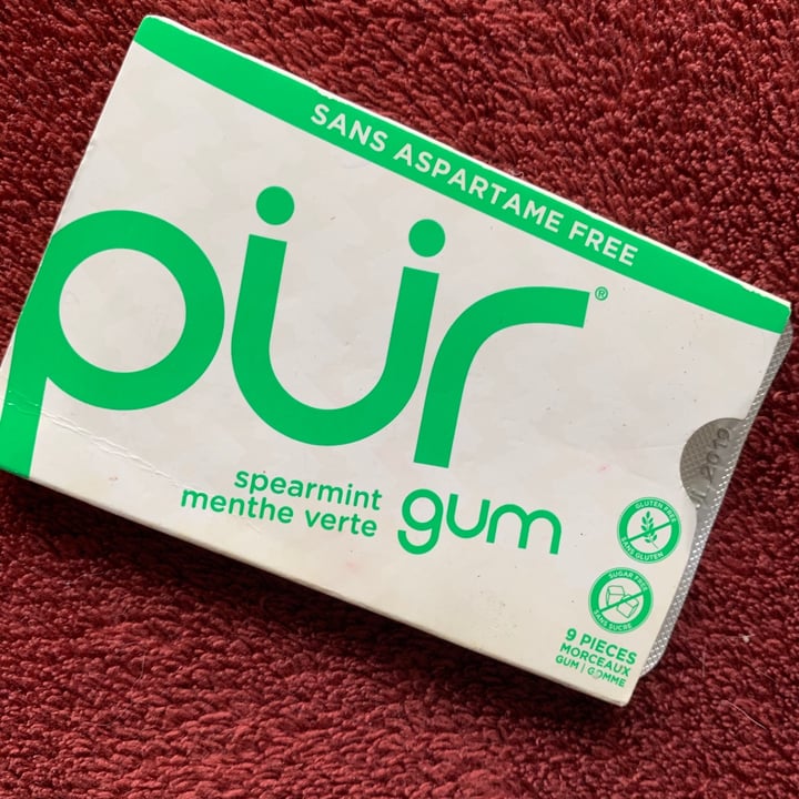 PÜR Gum Spearmint Gum Review | abillion