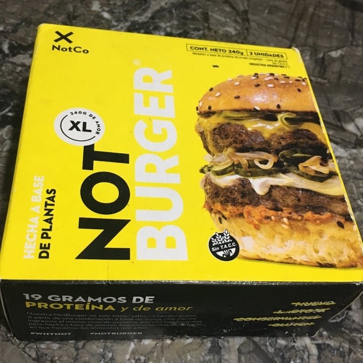 NotCo Not Burger XL Review | abillion