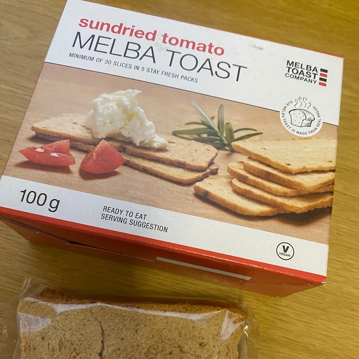 Melba Toast Company Sundried tomato Melba toast Review | abillion
