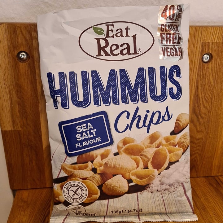 Eat Real Hummus Chips Sea Salt Flavour Review | abillion