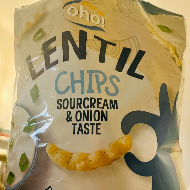 Oho! Lentil chips sourcream and onion taste Review | abillion