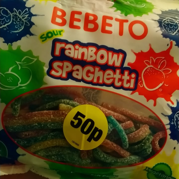 Bebeto Spaghetti sour rainbow Review | abillion