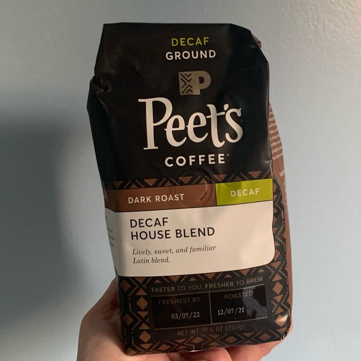 Peet’s Coffee Decaf House Blend Review | abillion