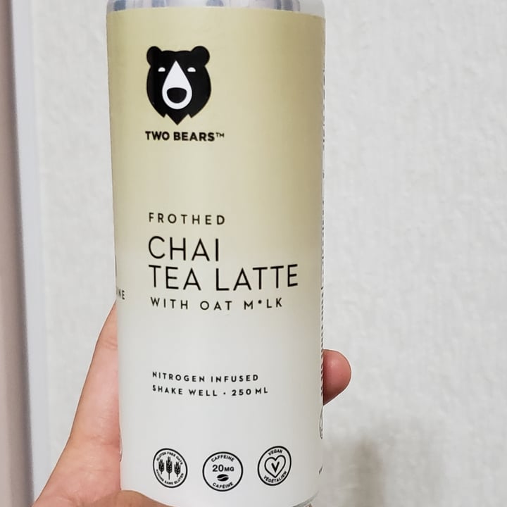 Two Bears Frothed Chai Tea Latte Review | abillion