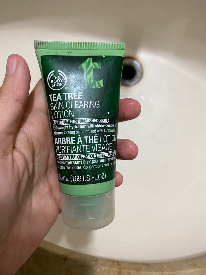 The Body Shop Tea Tree Skin Clearing Lotion Review | abillion