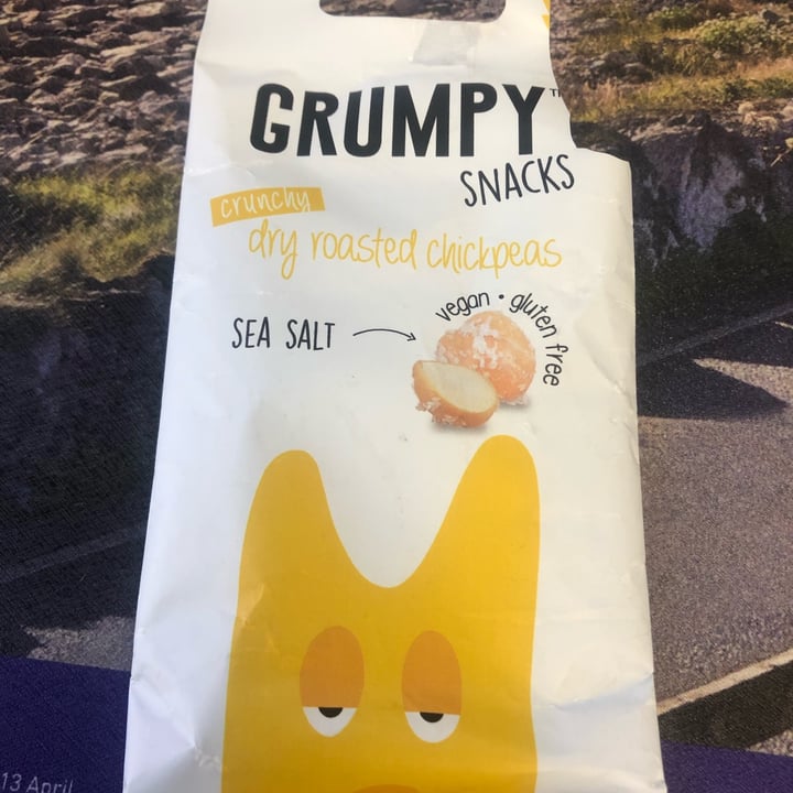 Grumpy Snacks Dry Roasted Chickpea - Sea Salt Review | abillion