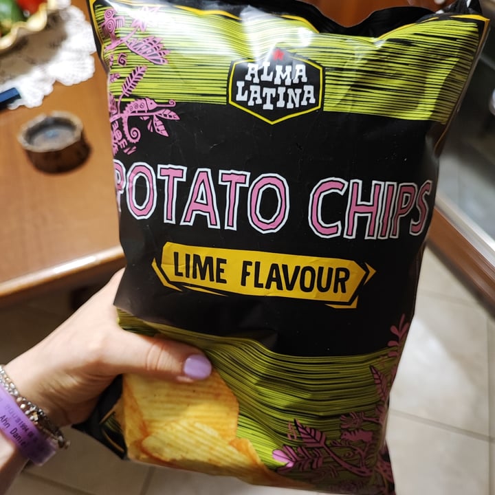 Alma Latina Potato Chips Lime Flavour Review | abillion