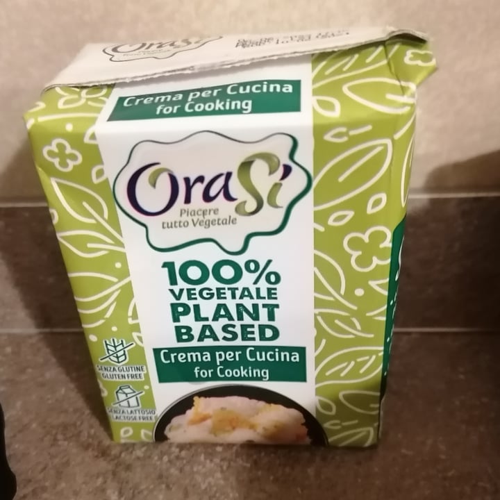 OraSí 100% plant based Crema per cucinare Review | abillion