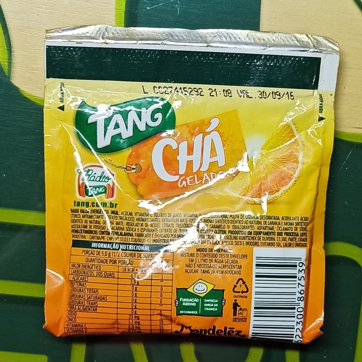 Tang Chá Gelado Chá Mate Com Laranja Review | abillion