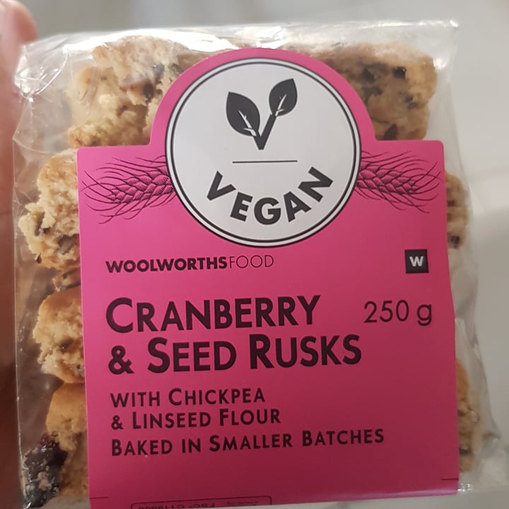 Woolworths Cranberry And Seed Rusks Review | abillion