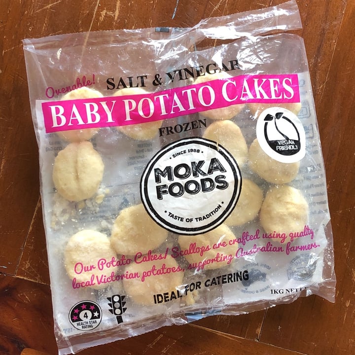 Moka Foods Frozen Salt & Vinegar Baby Potato Cakes Review | abillion