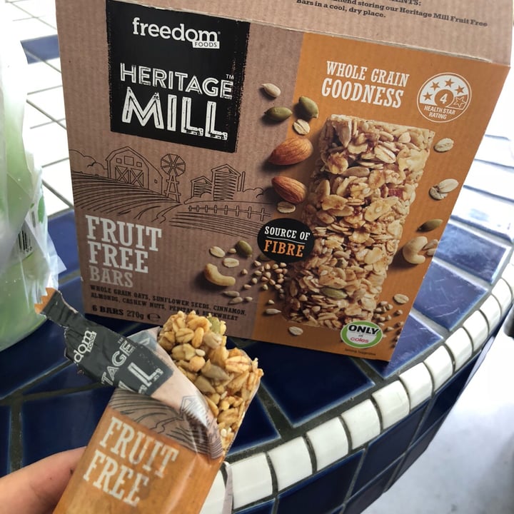Freedom Foods Heritage Mill Bar - Fruit Free Review | abillion