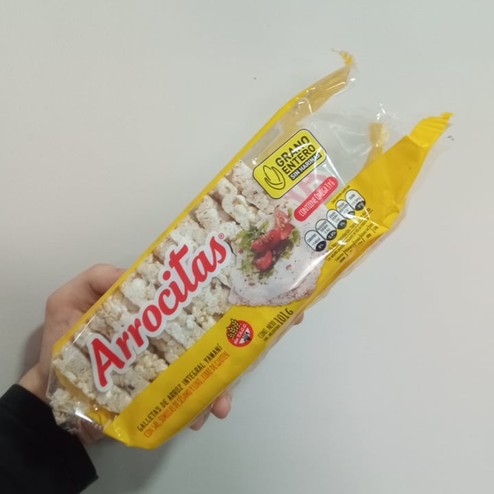 Arrocitas Galletas de Arroz Integral Yamani con Sal, Semillas de Sesamo ...