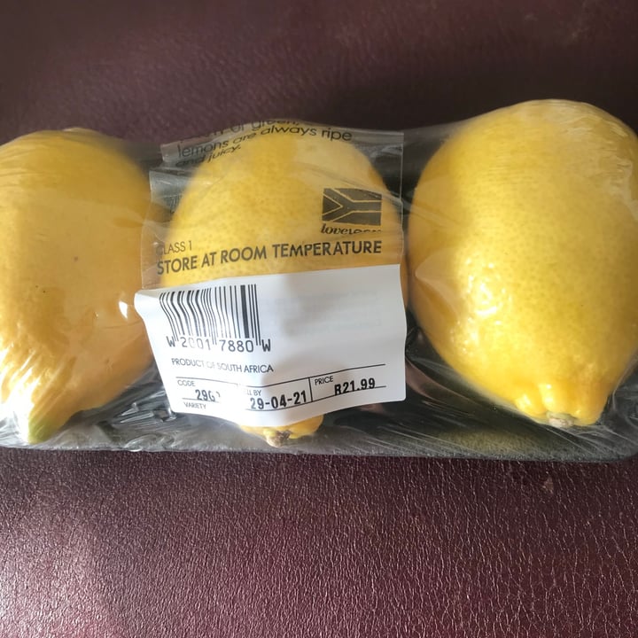 Woolworths Food Lemons Review | abillion