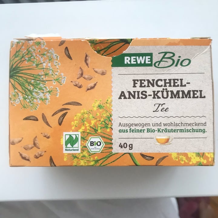Rewe Bio Fenchel-Anis-Kümmel Tee Review | abillion